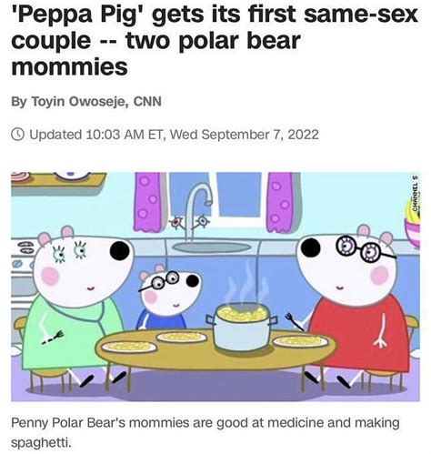 Peppa Pig Introduces Same Sex Couple Netizens React