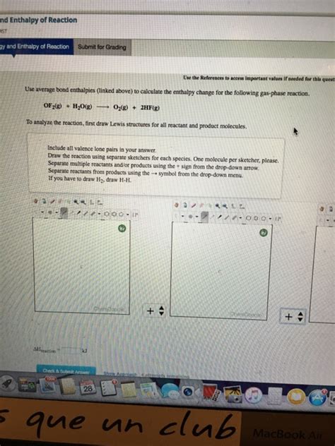 Solved Use Average Bond Enthalpies Linked Above To