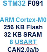 New Cortex M0 Based MCU With 256KB Flash 32KB SRAM 8 USART And Communication Protocols