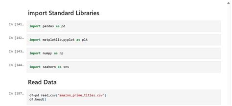 Datascience Python Amazonprime Datavisualization Machinelearning