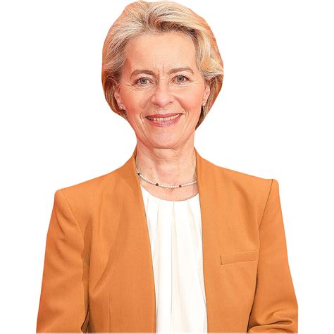 Ursula Von Der Leyen Blazer Half Body Buddy Celebrity Cutouts