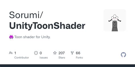 Github Sorumiunitytoonshader 👾 Toon Shader For Unity