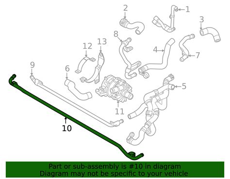 4k0 121 070 Ag High Quality Engine Coolant Pipe For 2020 2025 Audi