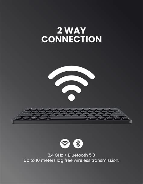 Portronics Bubble Wireless Keyboard With 2 4 Ghz Wi Fi And Bluetooth 5