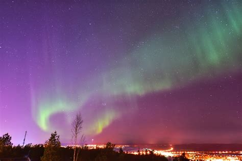 所有美丽不及你欧若拉北欧追极光