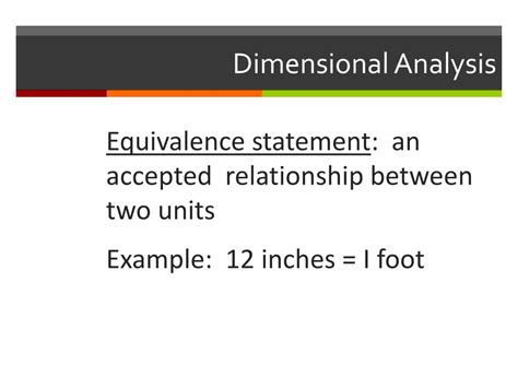 PPT Dimensional Analysis PowerPoint Presentation Free Download ID 2030530
