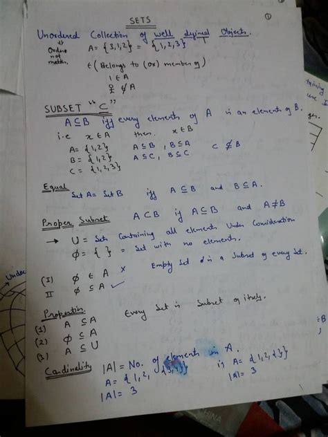Sets Theory Notes Learnpick India