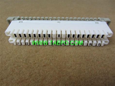 Krone 10 Pairs Lsa Plus Disconnection Module And Magazine Tp 1201 10 Taepo Oem Neutral