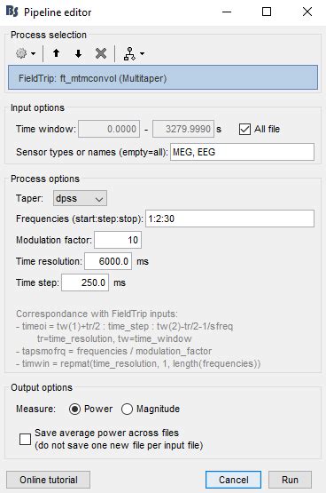 Multitaper Spectrogram Prerau Et Al 2017 Discussions Brainstorm