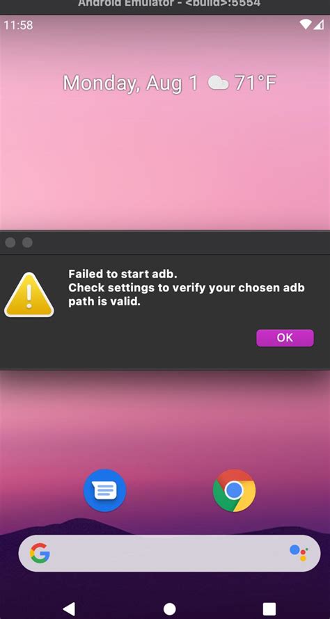 Android Studio Emulator Won T Open Apk Error Message Fail To Start