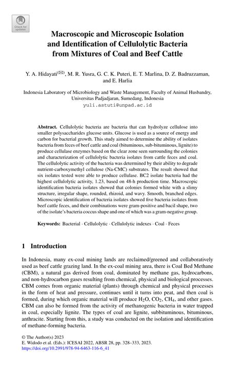 Pdf Macroscopic And Microscopic Isolation And Identification Of