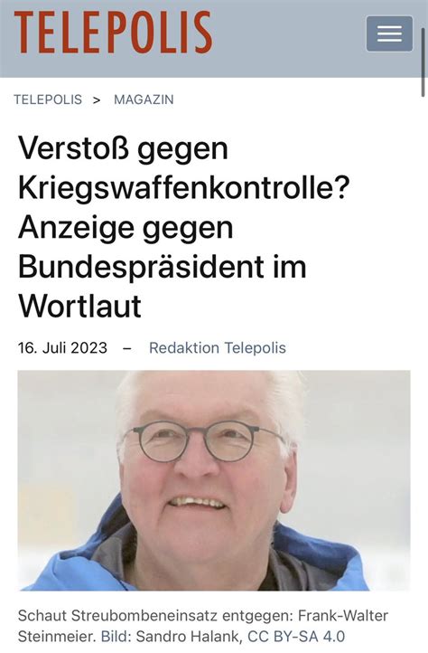 Henning Rosenbusch On Twitter Hiermit Erstatte Ich Strafanzeige