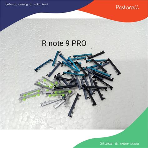 Jual Pernik Tombol Power Luar On Off Dan Volume Xiaomi Redmi Note 9 PRO Shopee Indonesia