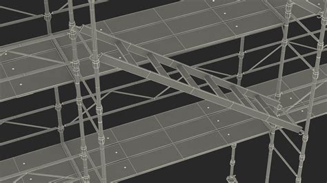 Construction Scaffolding Structure 3d Model 3d Molier International