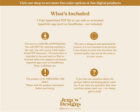 Digital Alphabet Tab Notebook A To Z Tab Digital Notebook Simple Digital Journal Goodnotes