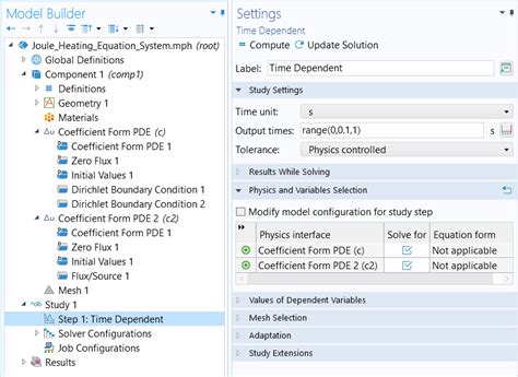 Modeling With Pdes Multiphysics Systems Of Equations