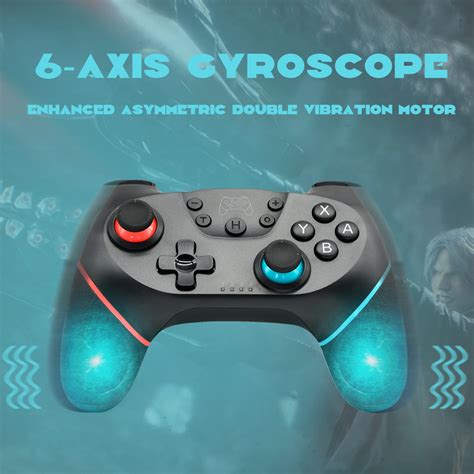 broodio compatible nintendo switch controller wireless bluetooth gamepads for nintendo switch