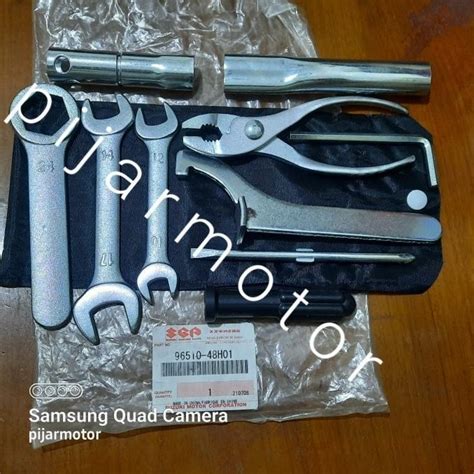 Jual ~~~ Tool Assy Kunci Busi Toolkit Set Standar Suzuki Inazuma
