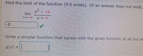 Solved Write A Simpler Function That Agrees With The Given
