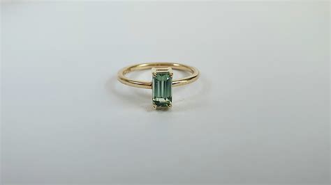 Green Tourmaline Ring — Elle Hartwig Jewellery