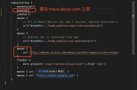 could not find auto value annotations jar · issue 118 · wonday react native aliyun push · github