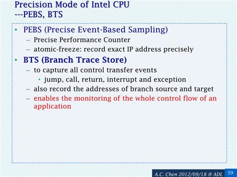 Ppt Cfimon Detecting Violation Of Control Flow Integrity Using Performance Counters