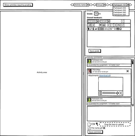 Activity Grading Interface Specification Moodledocs