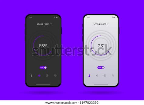 대시보드 Ui 및 Ux 키트컨트롤 센터 스톡 벡터로열티 프리 1197023392 Shutterstock