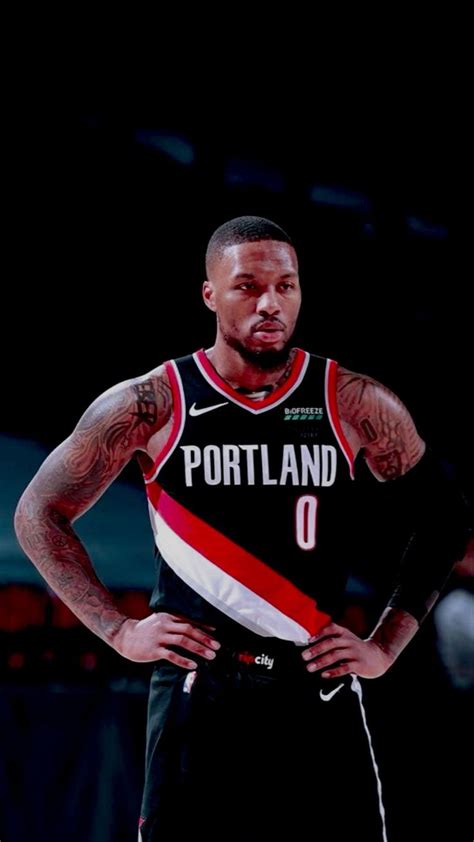 Dame Dolla Blazers Basketball Nba Players Basketball Players Nba