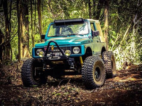 Suzuki Samurai Off Road Vehicle In Action