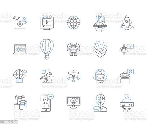 웹 분석 줄 아이콘 컬렉션입니다 데이터 트래픽 전환 Seo 메트릭 보고서 인사이트 벡터 및 선형 그림 행동 참여 성과 개요 표지판 세트 교통에 대한 스톡 벡터 아트 및 기타