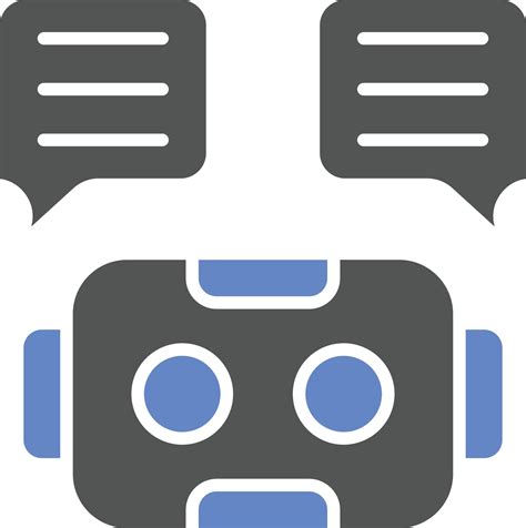 Chat Bot Icon Style 8050443 Vector Art At Vecteezy