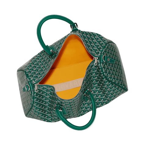Goyard Boston 50 Bag Green Trickeystore