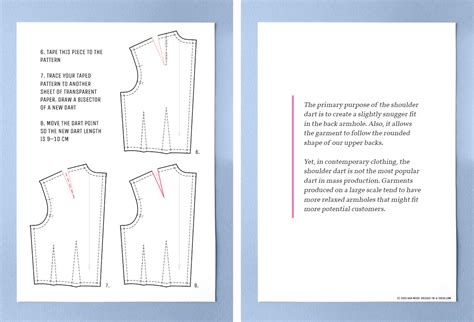 Common Dart Manipulations Back Waist And Shoulder Darts Dressed In A