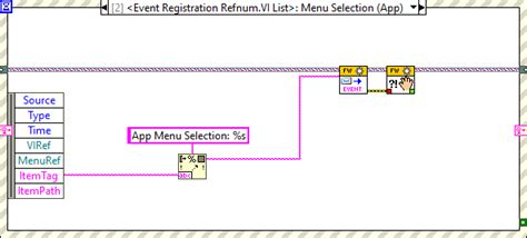 Solved Vi Runtime Menu Selection Event Broken In Executable