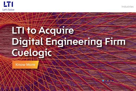 Lti To Acquire Digital Engineering Firm Cuelogic Insurance Innovation Reporter