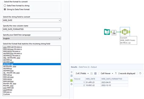 Solved Cannot Convert Vwstring To Datetime Alteryx Community