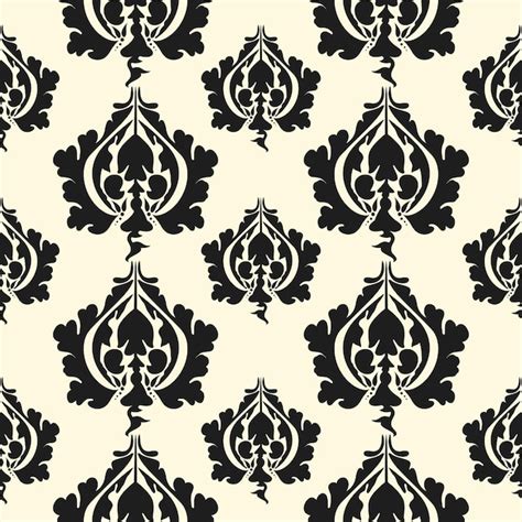 Premium Vector Damask Seamless Pattern Illustration Premium Vector Damask Seamless Pattern Illustration