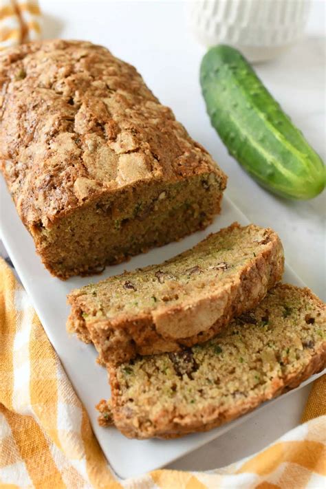 Cucumber Quick Bread Recipe Savvy Saving Couple