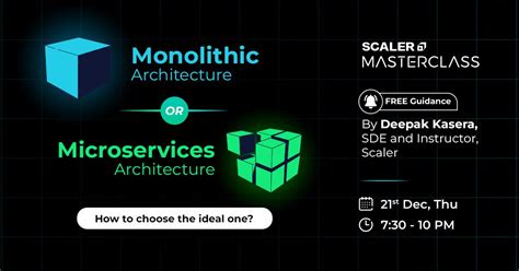 Monolithic And Microservices Architecture Scaler