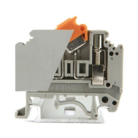 Knife Disconnect Terminal Block Din Rail Mounted Connector And Cable Connector