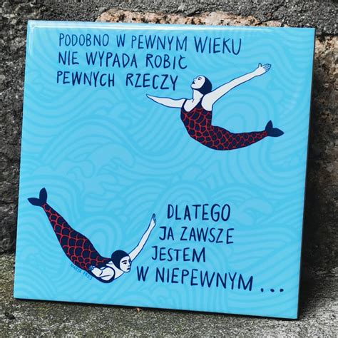 Kafelek Ceramiczny Syrenki Martafrej