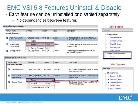 PPT EMC VSI VMware Integration PowerPoint Presentation Free Download ID