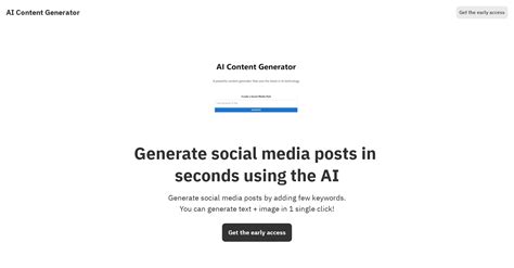 Ai Content Generator And 21 Other Ai Tools For Social Media Posts