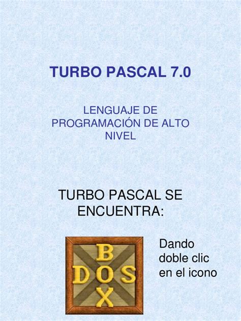 manual de turbo pascal 7 pdf