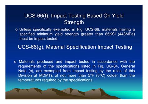 Asme Impact Testing Requirements Pdf