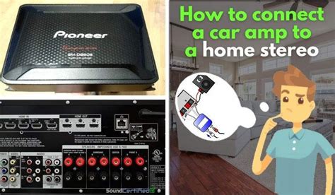 How To Connect A Car Amp To A Home Stereo With Diagrams Sound Certified