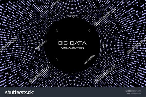 Big Data Illustration Visual Circle Infographic Stock Vector Royalty Free