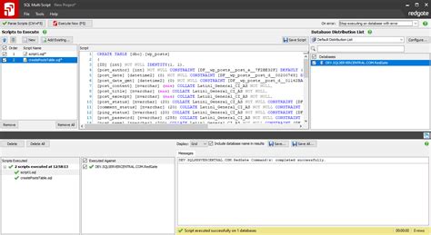 Sql Multi Script One Click Script Execution On Multiple Sql Servers