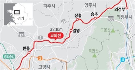 [그래픽] 경기 북부 고양~의정부 연결 교외선